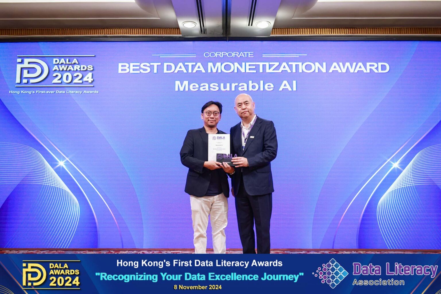 Measurable AI 榮獲 DaLa Awards 2024 兩項數據大獎